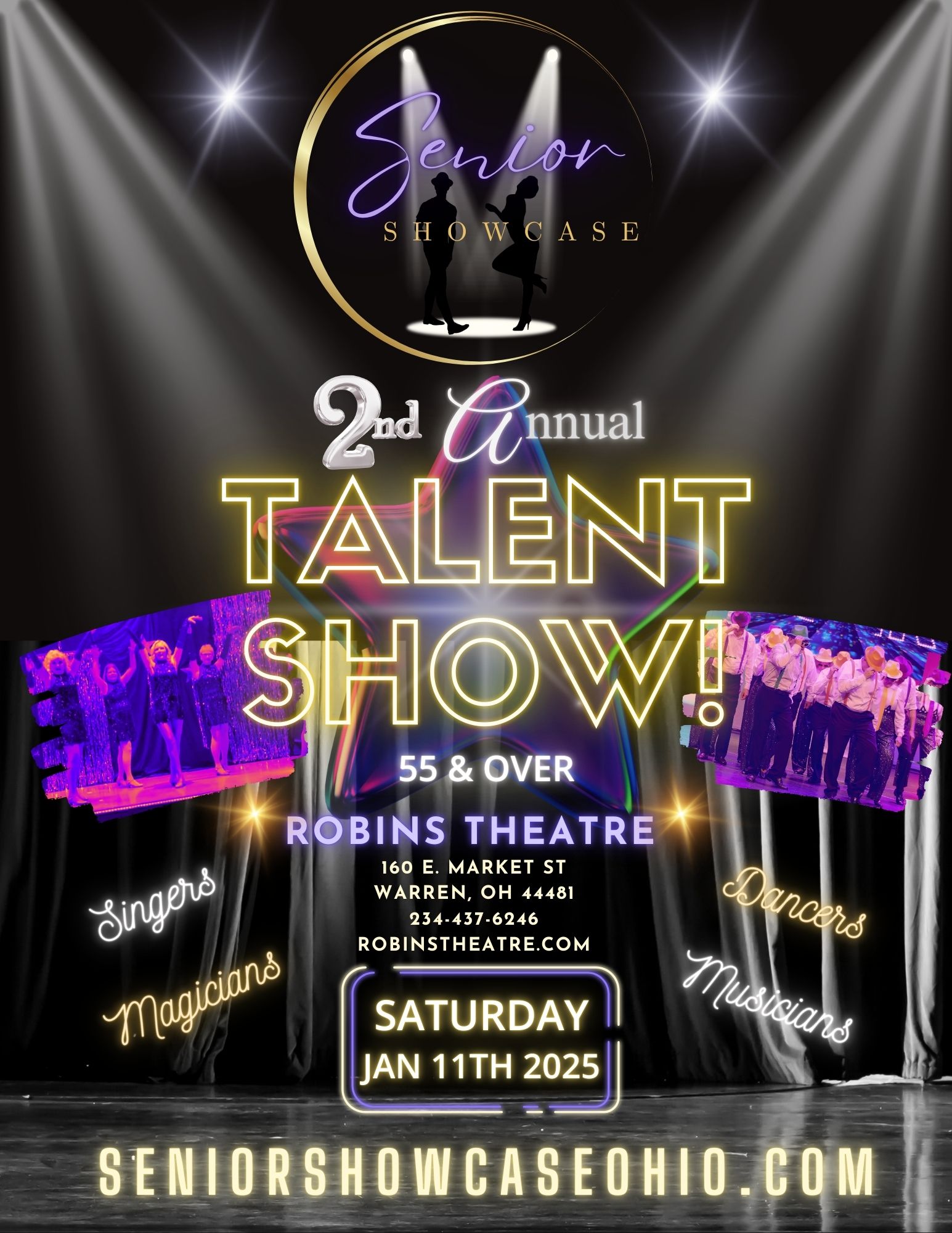 2nd ANNUAL SENIOR SHOWCASE TALENT SHOW - Senior Showcase